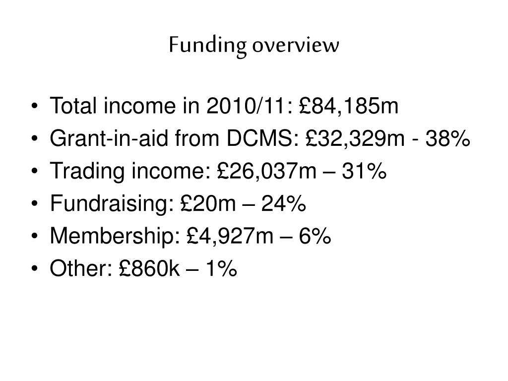 PPT - Public Sector Funding at Tate PowerPoint Presentation, free ...