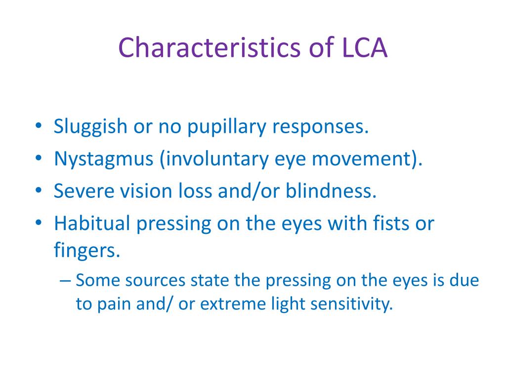 PPT - Leber’s Congenital Amaurosis PowerPoint Presentation, free ...