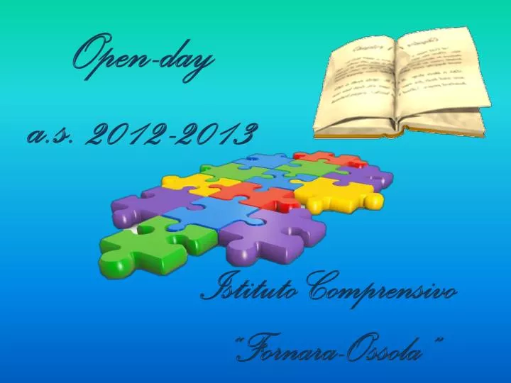 PPT - Open-day a.s. 2012-2013 PowerPoint Presentation, free download ...