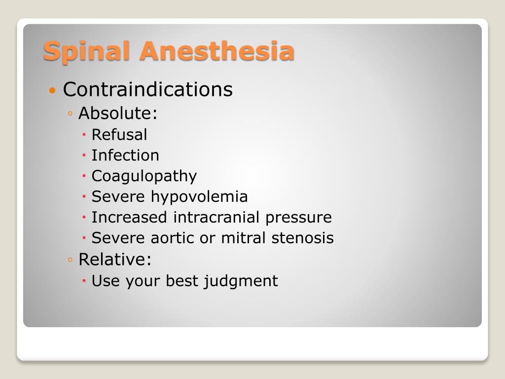 PPT - Regional Anesthesia Spinal &epidural Anesthesia Dr.hamidreza ...