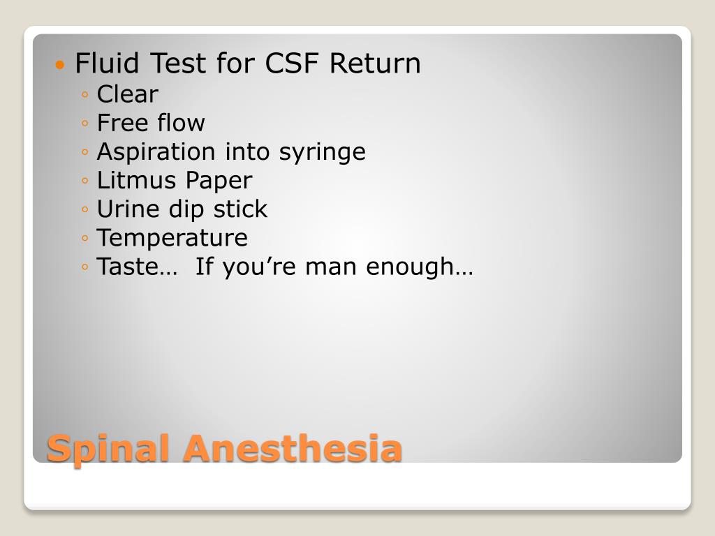 PPT - Regional Anesthesia Spinal &epidural Anesthesia Dr.hamidreza ...