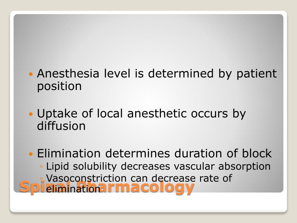 PPT - Regional Anesthesia Spinal &epidural Anesthesia Dr.hamidreza ...