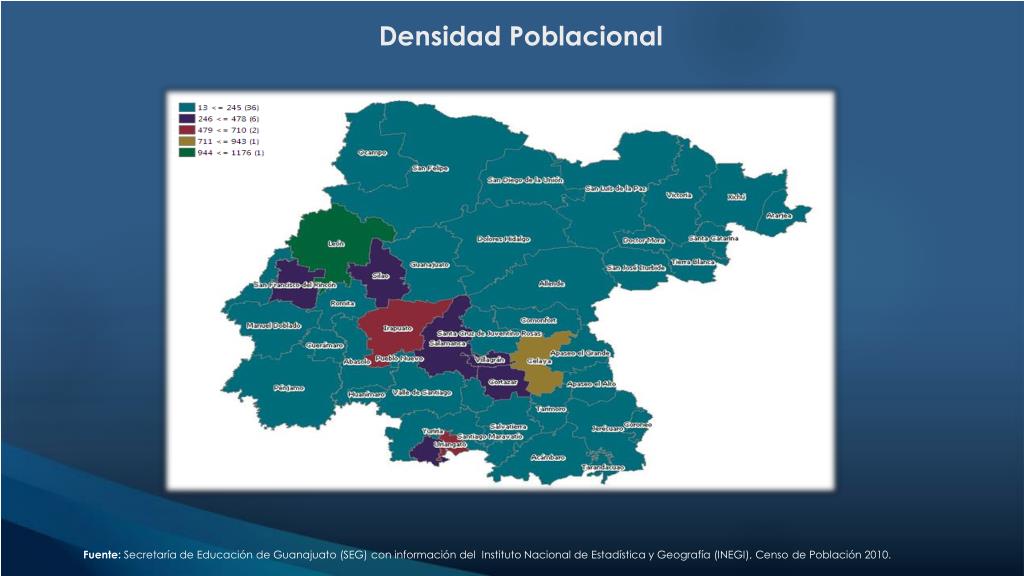 PPT - Indicadores Sociodemográficos y Cifras Educativas del Estado de ...