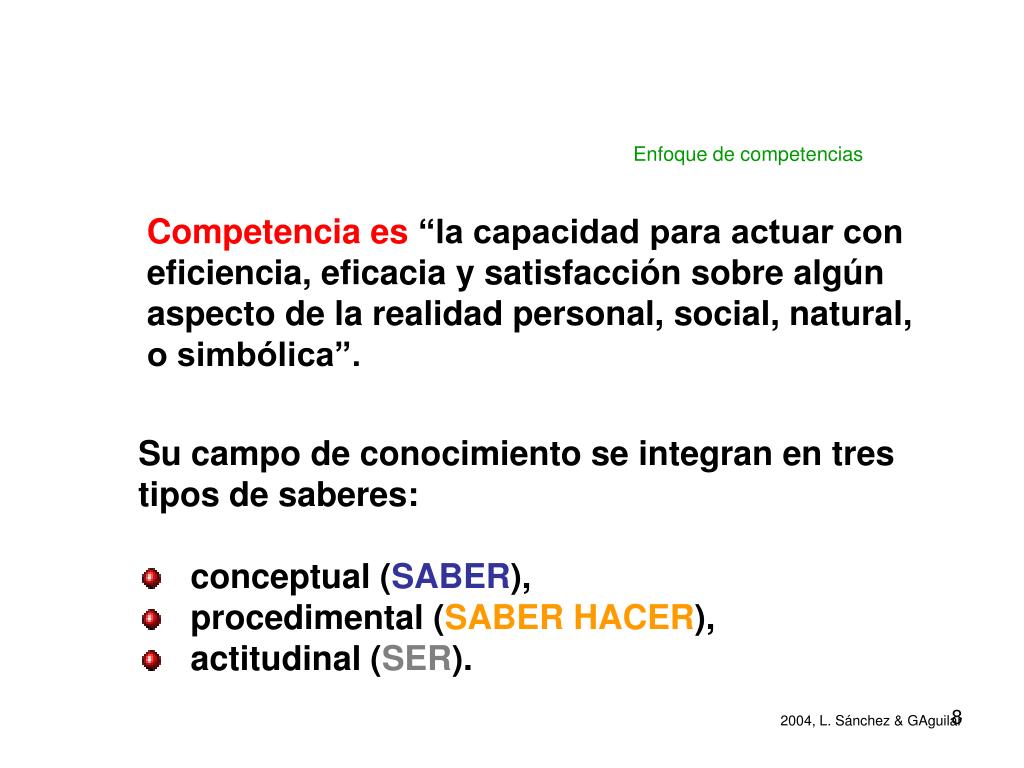 PPT - Construcción de competencias: la base para la nueva educación ...
