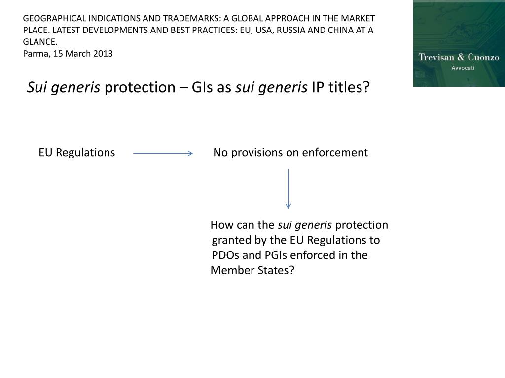 PPT - Sui generis protection Unfair competition law Consumer protection ...
