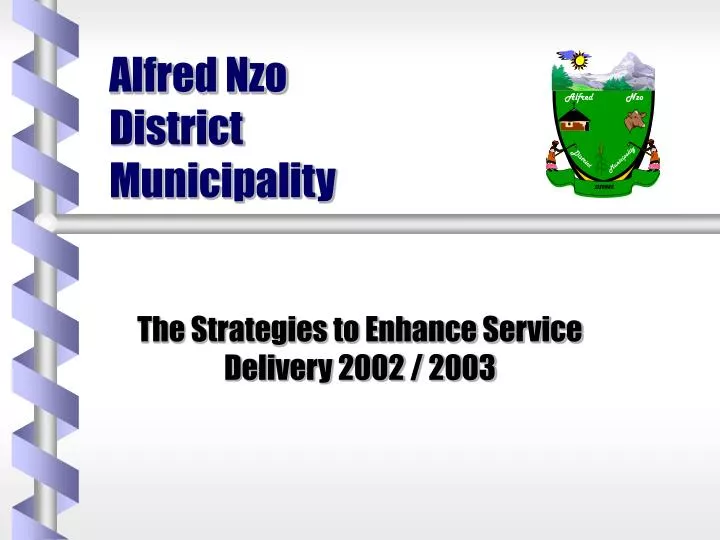PPT - Alfred Nzo District Municipality PowerPoint Presentation, free ...