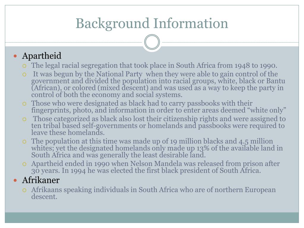 PPT - Redeeming Apartheid’s Legacy: Collective Guilt, Political ...