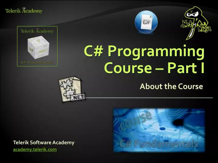 PPT - C# Programming Course – Part I PowerPoint Presentation, free ...