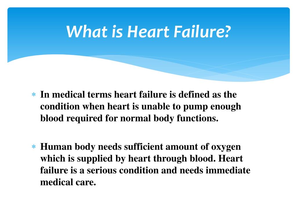 PPT - Symptoms, Causes & Treatments of Heart Failure PowerPoint ...