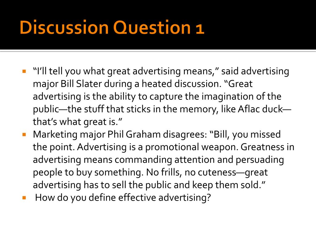 PPT - BUS7451 Advertising & Promotions PowerPoint Presentation - ID:2908336