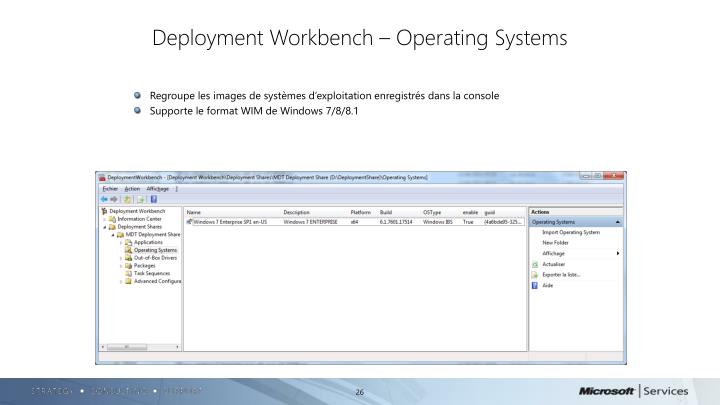 Deployment Workbench