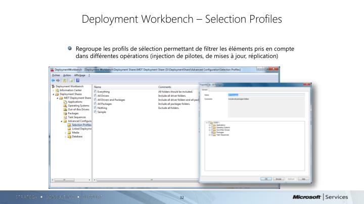 Deployment Workbench