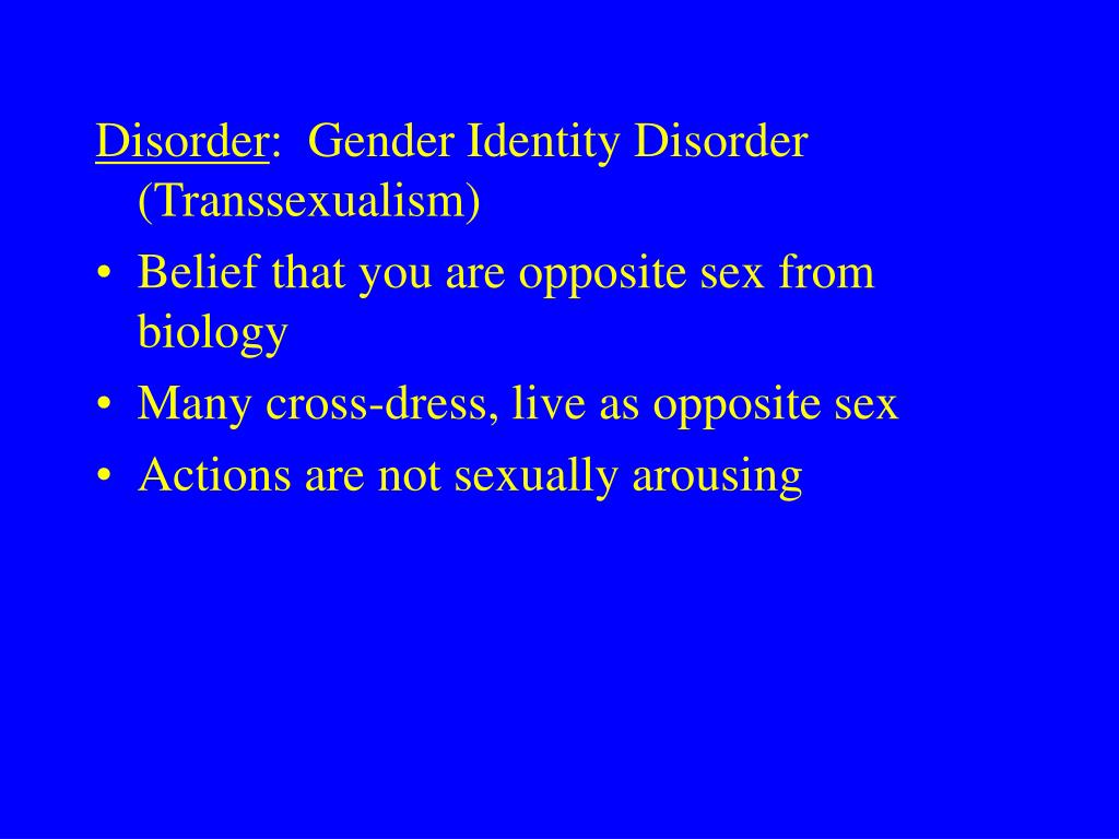 Ppt Sexual Disorders Powerpoint Presentation Free Download Id 2908570