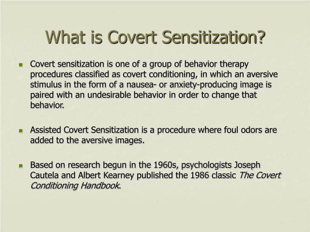 PPT - BEHAVIORAL TREATMENTS FOR MANAGEMENT OF DEVIANT SEXUAL AROUSAL ...