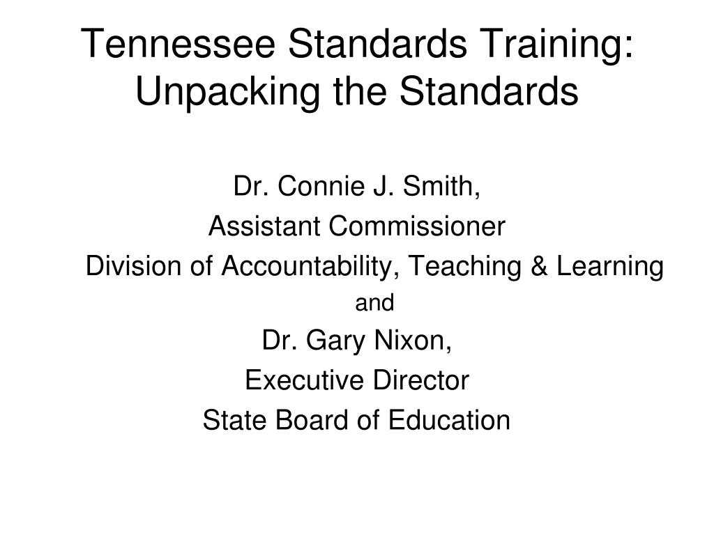 PPT - Tennessee Diploma Project: Tennessee’s Future 9-12 English ...