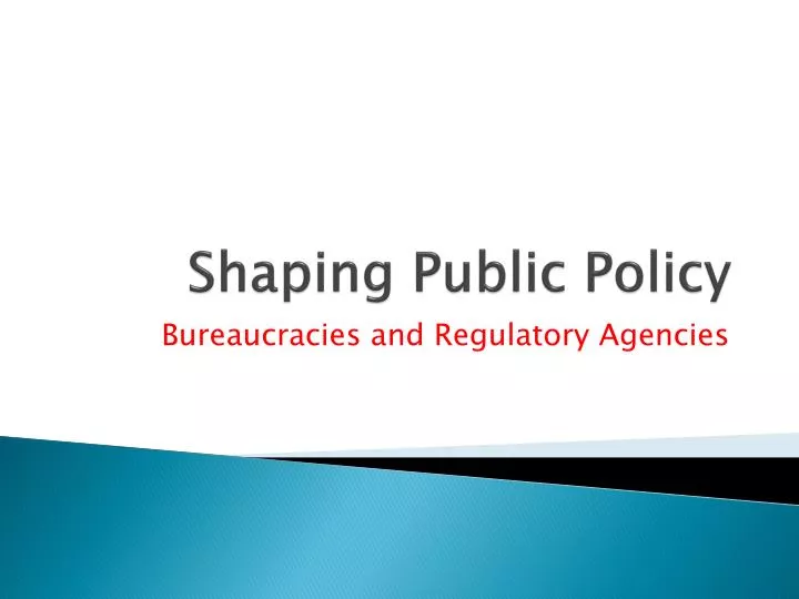 PPT - Shaping Public Policy PowerPoint Presentation, free download - ID ...
