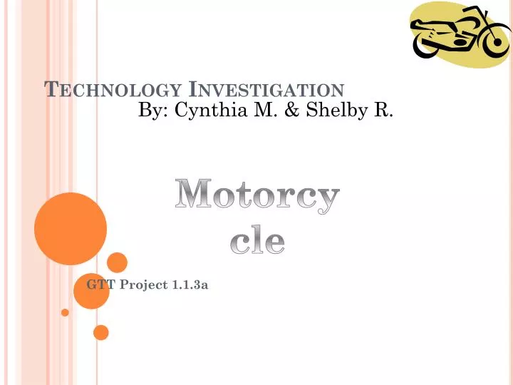 PPT - Technology Investigation PowerPoint Presentation, free download ...
