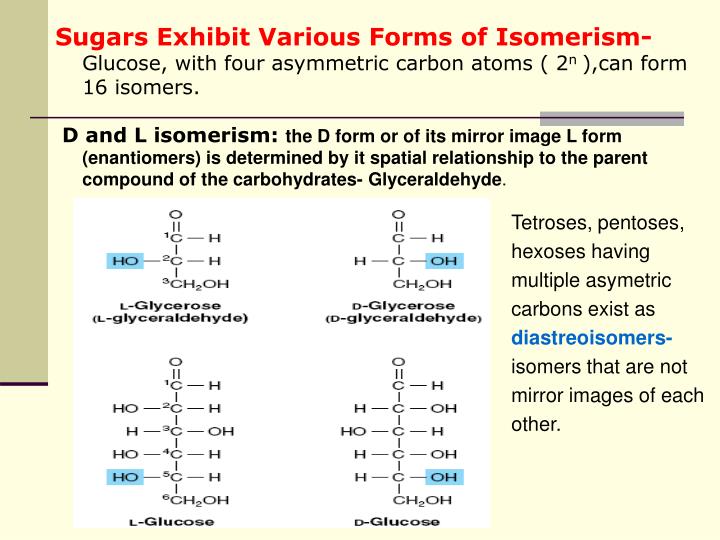 PPT - Carbohydrates of physiological significance PowerPoint ...