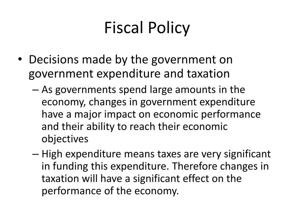 PPT - 4.5 Government Economic Policy PowerPoint Presentation, free ...
