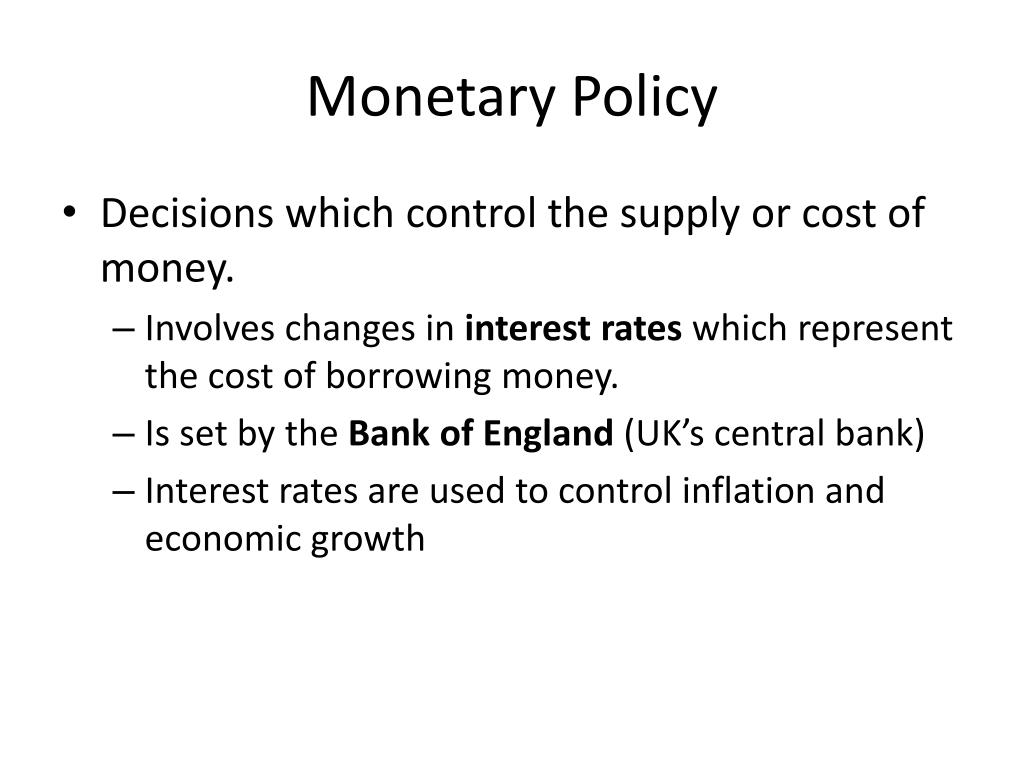 PPT - 4.5 Government Economic Policy PowerPoint Presentation, free ...