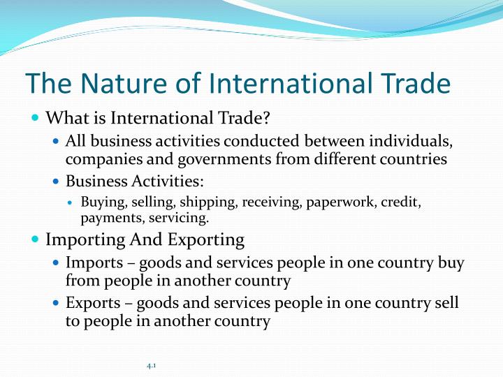 PPT - Importing, Exporting, and International Trade PowerPoint ... PPT - Importing, Exporting, and International Trade PowerPoint ...