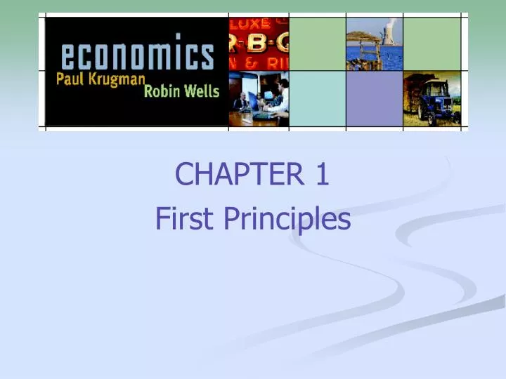 PPT - CHAPTER 1 First Principles PowerPoint Presentation, free download ...