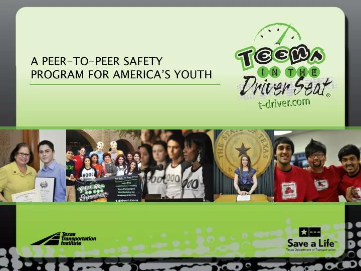 PPT - A PEER-TO-PEER SAFETY PROGRAM FOR AMERICA’S YOUTH PowerPoint ...
