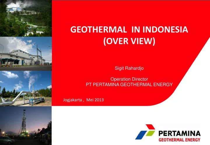 PPT - GEOTHERMAL IN INDONESIA (OVER VIEW) PowerPoint Presentation, free ...