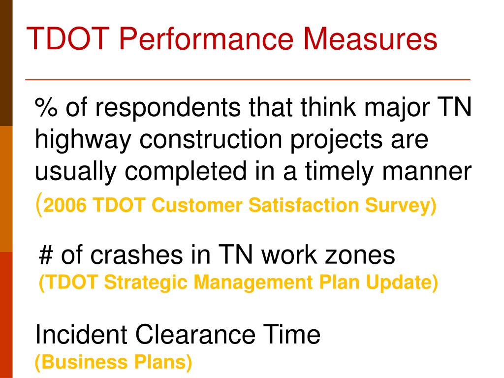 PPT - Tennessee Department of Transportation PowerPoint Presentation ...