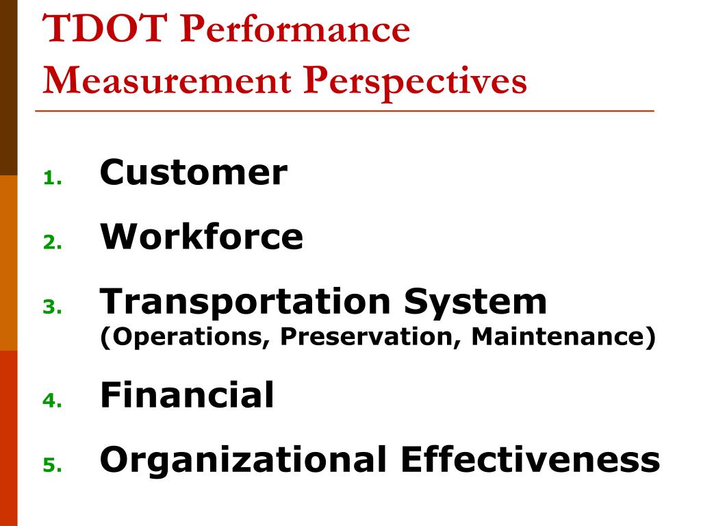 PPT - Tennessee Department of Transportation PowerPoint Presentation ...