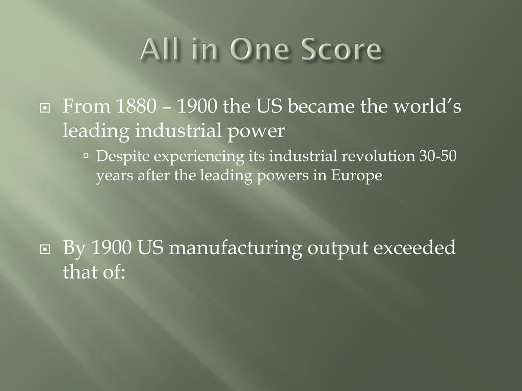 PPT - The Rise of an Industrial America PowerPoint Presentation, free ...