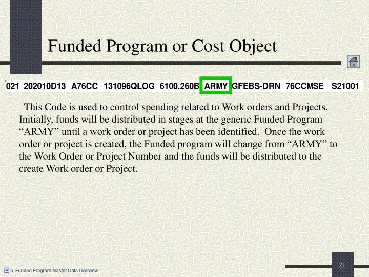 PPT - U.S. Army GFEBS Line of Accounting United States Army Financial ...