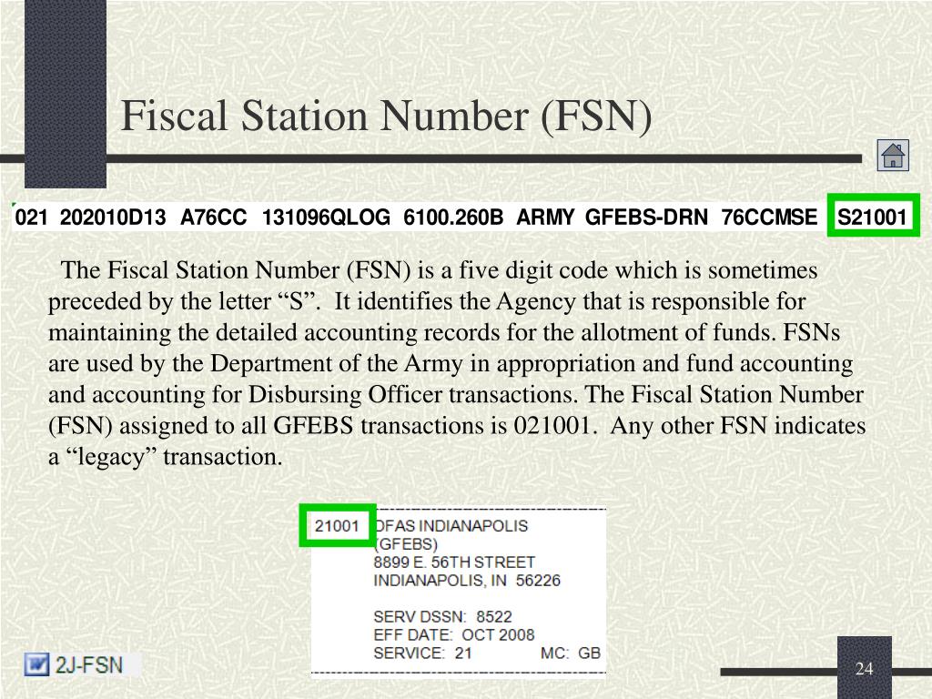 PPT - U.S. Army GFEBS Line of Accounting United States Army Financial ...