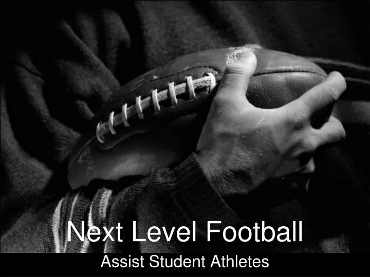 PPT - Next Level Football PowerPoint Presentation, free download - ID ...