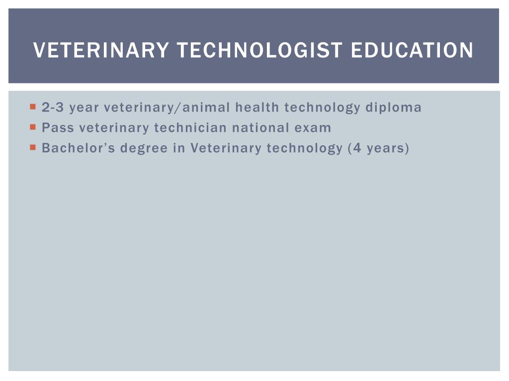 PPT - Registered nurse veterinary technician biologist PowerPoint ...