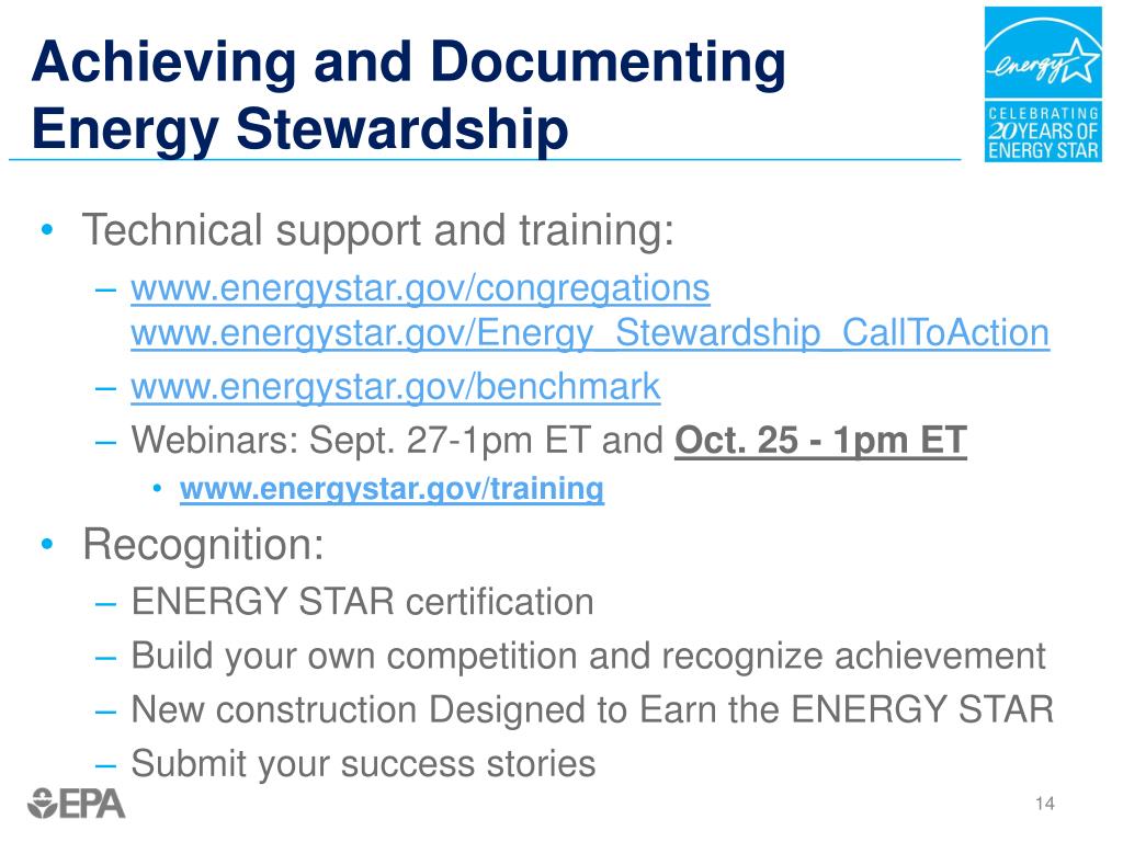 PPT - Greening America’s Congregations Through Energy Efficiency ...