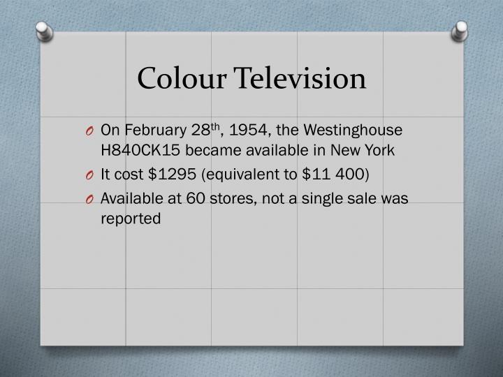 PPT - The Evolution of Television PowerPoint Presentation - ID:2912608