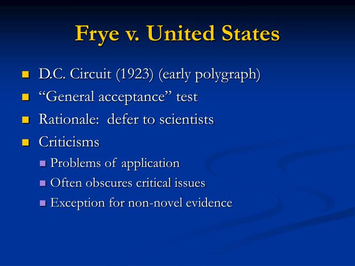 PPT - Scientific Evidence PowerPoint Presentation - ID:2912979