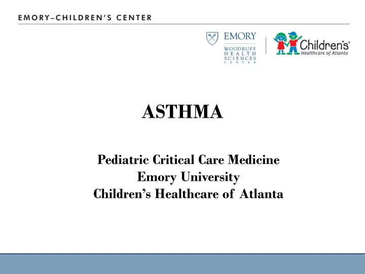PPT - ASTHMA PowerPoint Presentation, free download - ID:2913244