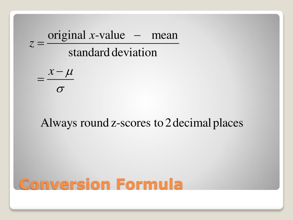 Ppt Applications Of The Normal Distribution Powerpoint Presentation