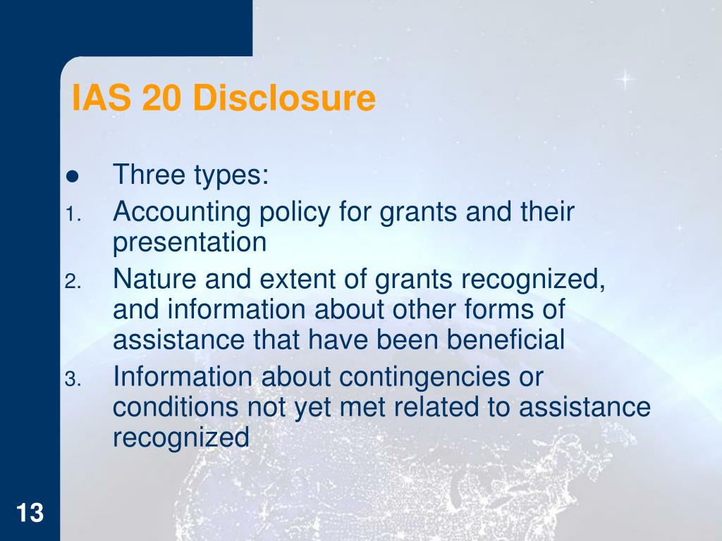 PPT - Accounting for Government Grants and Disclosure of Government ...