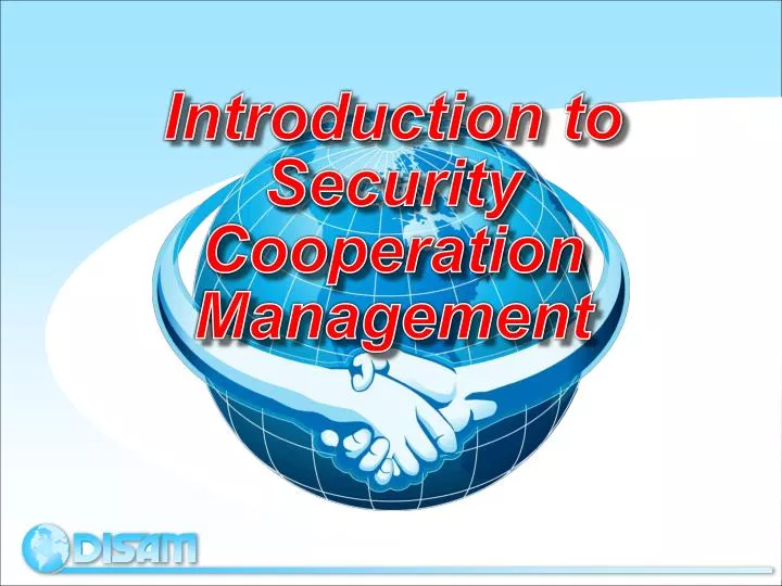 PPT - Introduction to Security Cooperation Management PowerPoint ...