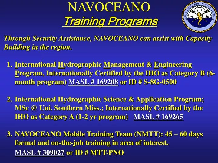 PPT - NAVOCEANO PowerPoint Presentation, free download - ID:2913788