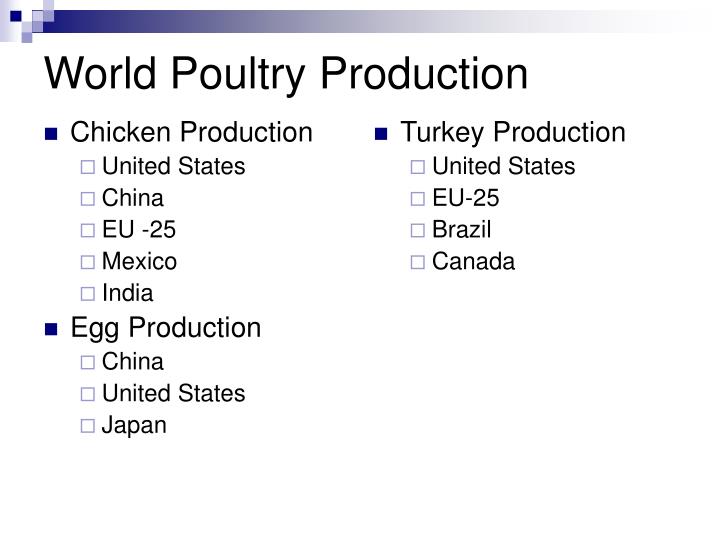 PPT - An Overview of the Livestock and Poultry Industries PowerPoint ...
