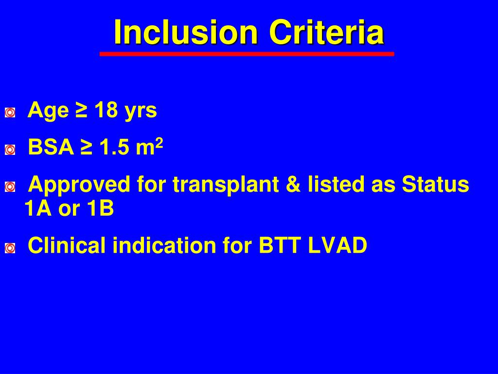 PPT - The VentrAssist U.S. Pivotal Bridge to Cardiac Transplantation ...