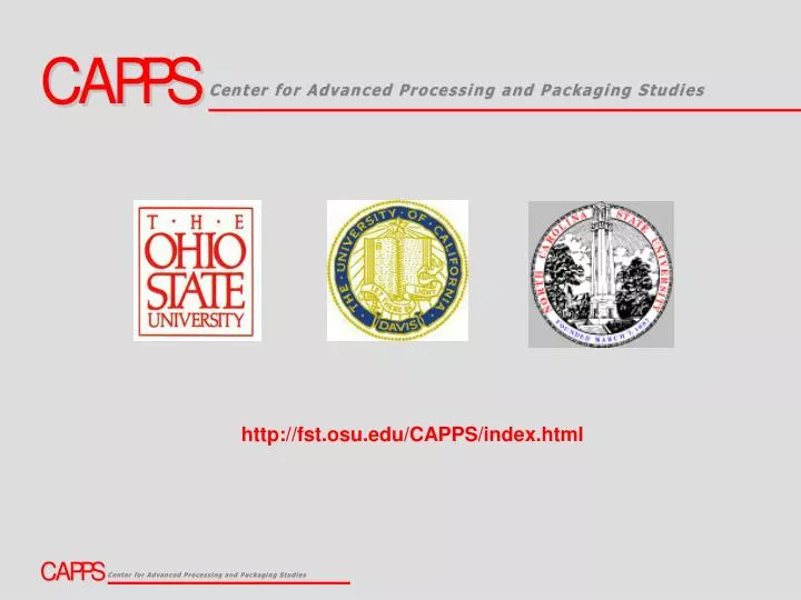 PPT - fst.osu/CAPPS/index.html PowerPoint Presentation, free download ...