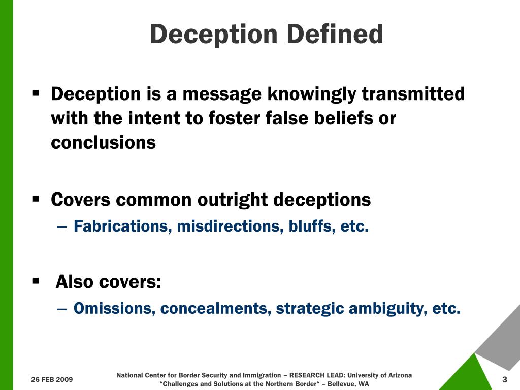 PPT - Deception Detection Techniques for Rapid Screening PowerPoint ... PPT - Deception Detection Techniques for Rapid Screening PowerPoint ...