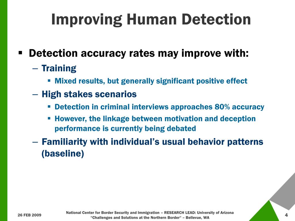 PPT - Deception Detection Techniques for Rapid Screening PowerPoint ... PPT - Deception Detection Techniques for Rapid Screening PowerPoint ...