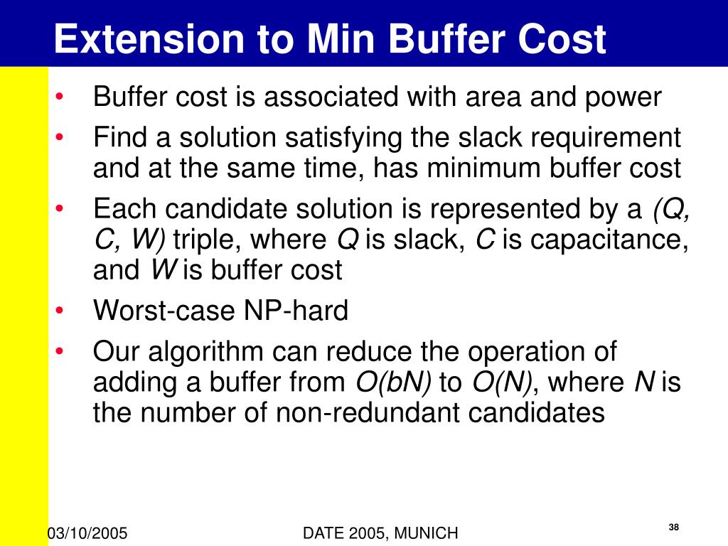 Ppt An Obn 2 Time Algorithm For Optimal Buffer Insertion With B Buffer Types Powerpoint