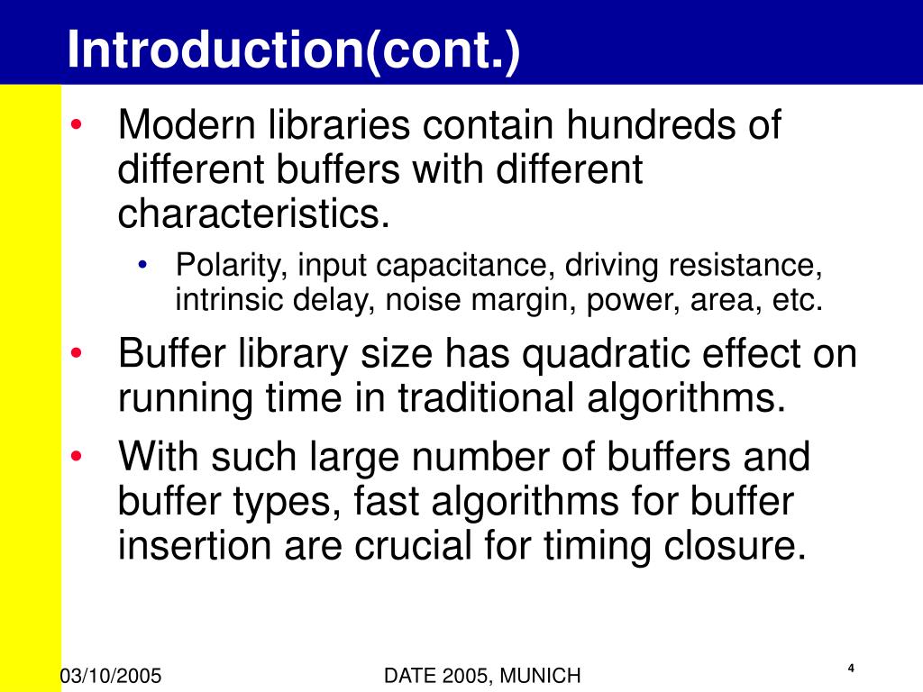 Ppt An Obn 2 Time Algorithm For Optimal Buffer Insertion With B Buffer Types Powerpoint